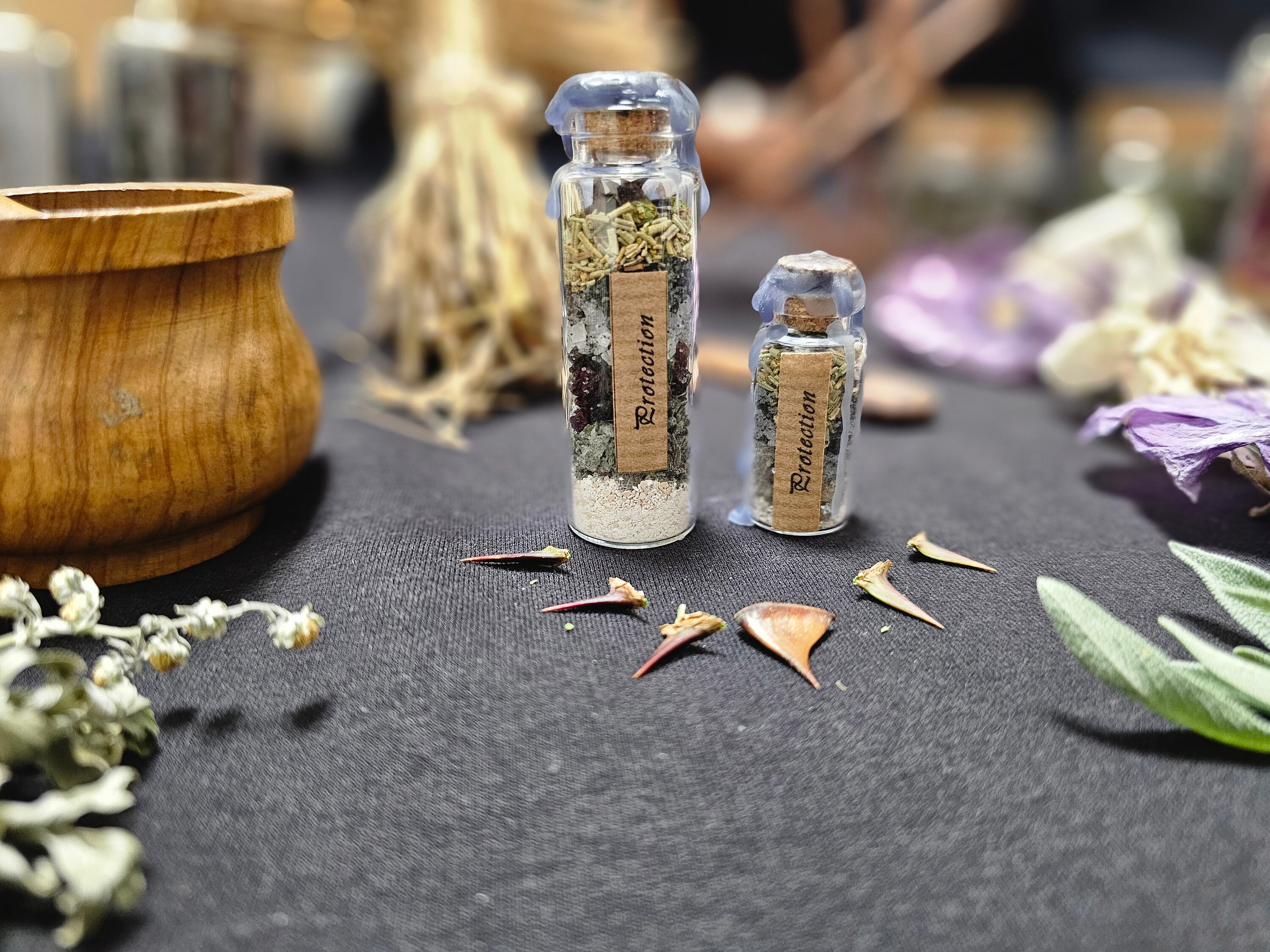 Protection Jar, Witch Jar, Protection Spell, Spell Jar - Etsy