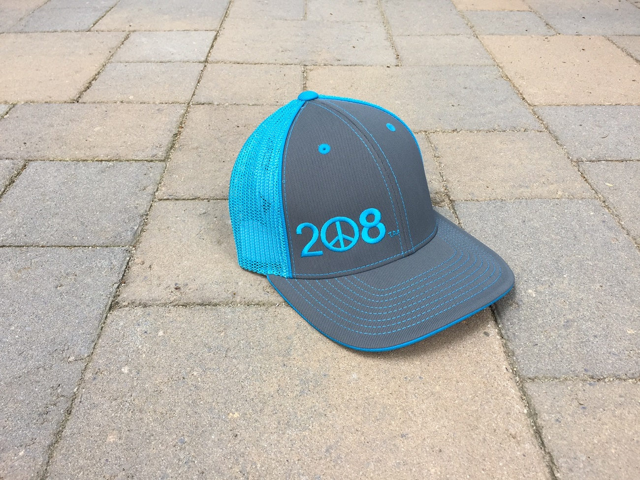 Area Code Art 208 Area Code Idaho Trucker Hat 208 Peace - Etsy Israel