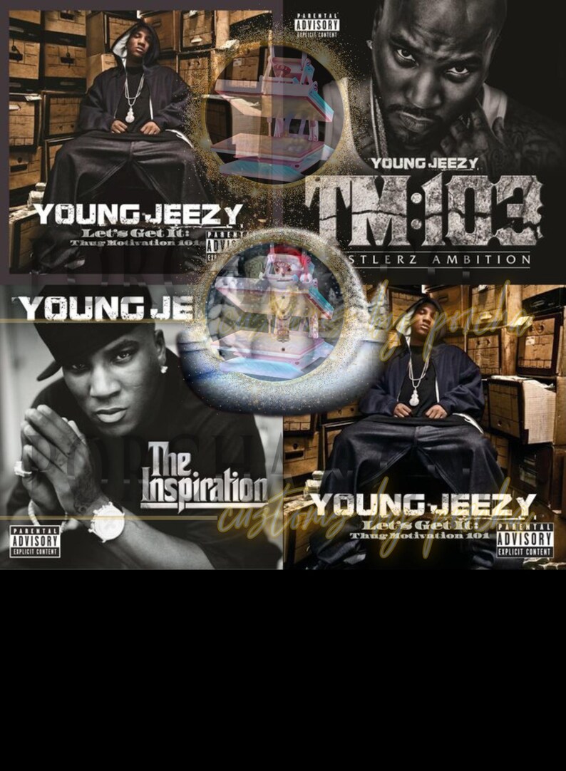 YOUNG JEEZY Album Design PNG - Etsy