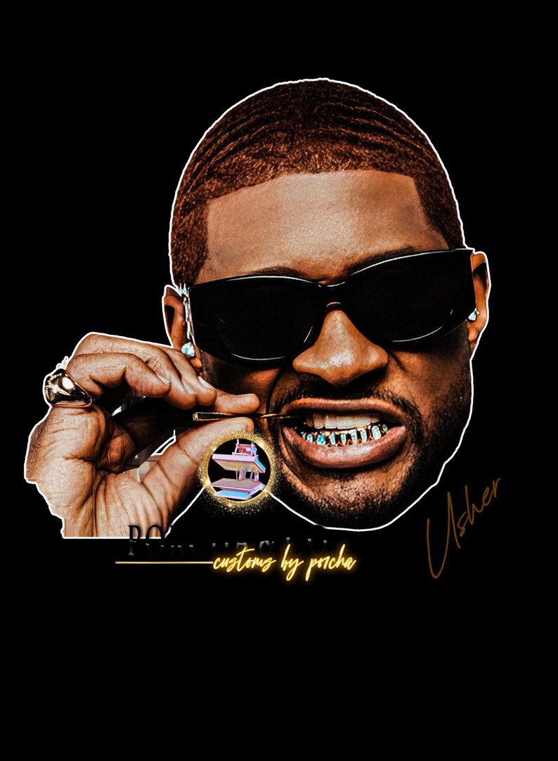 Usher Raymond Tshirt PNG Past Present Future Tour DTF - Etsy