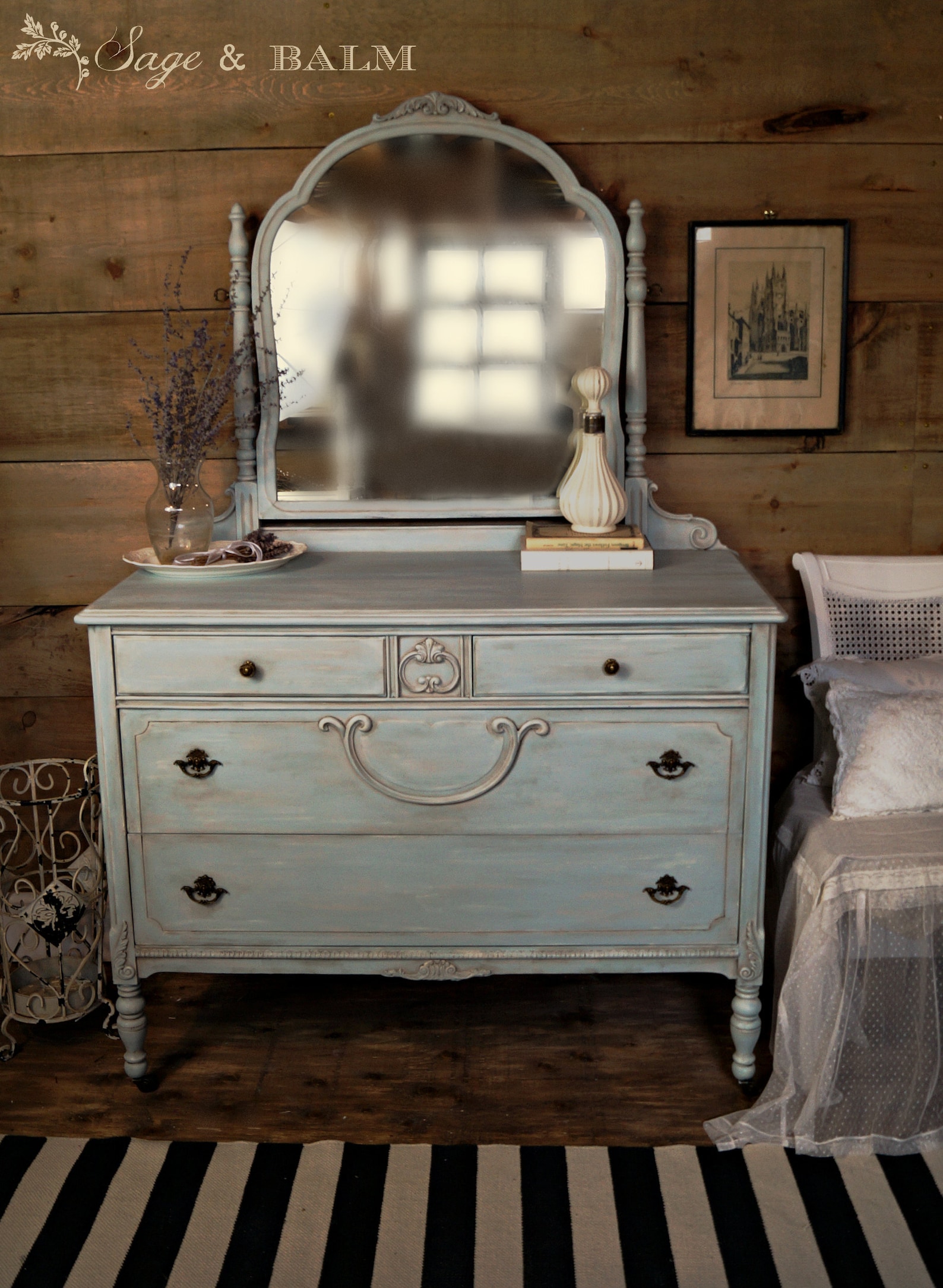Custom Order for Joanne M. Antique Dresser With Mirror - Etsy