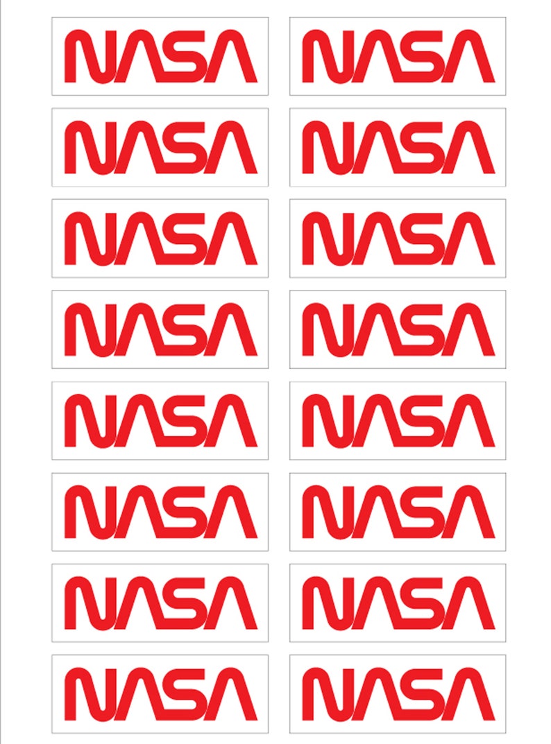 Apollo Collection NASA Stickers and Prints | Etsy