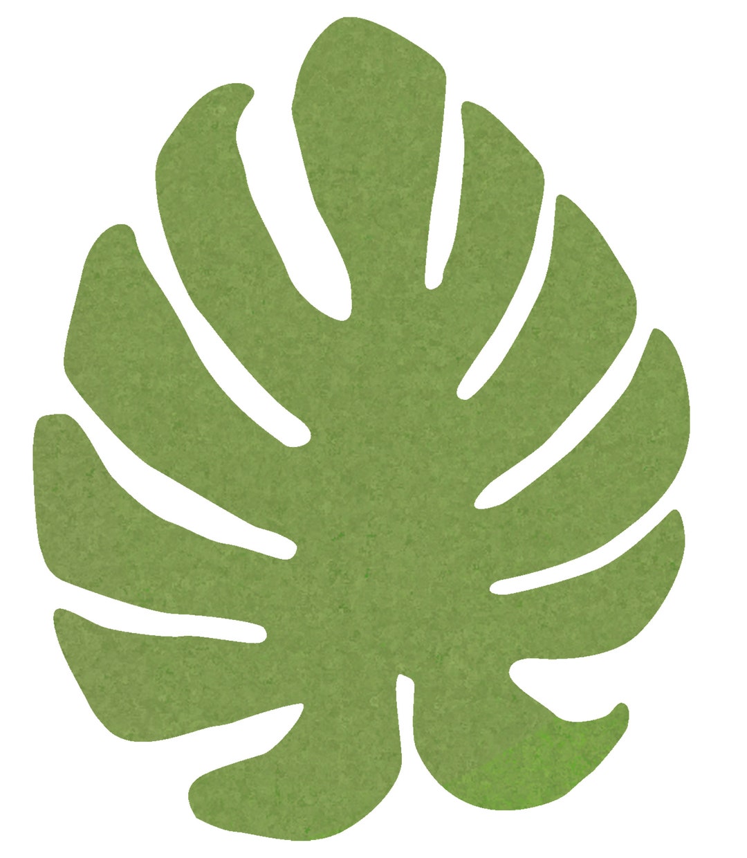 Palm Leaf Stencil Etsy