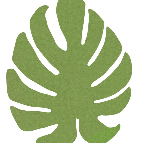Palm Leaf Stencil - Etsy