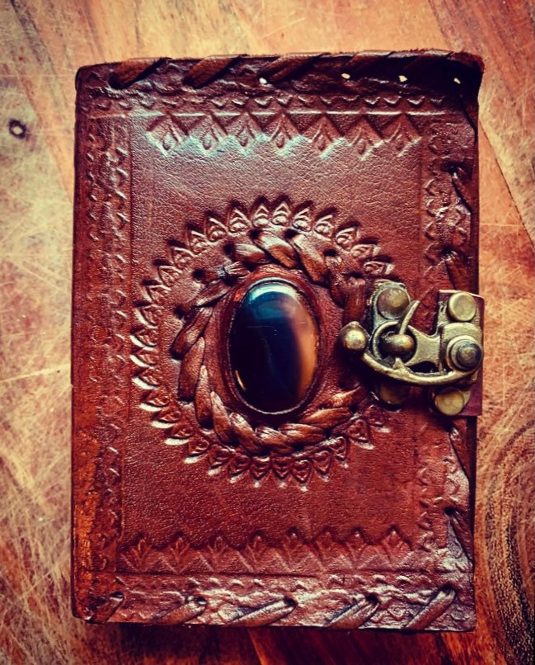 Small Leather Journal - Etsy