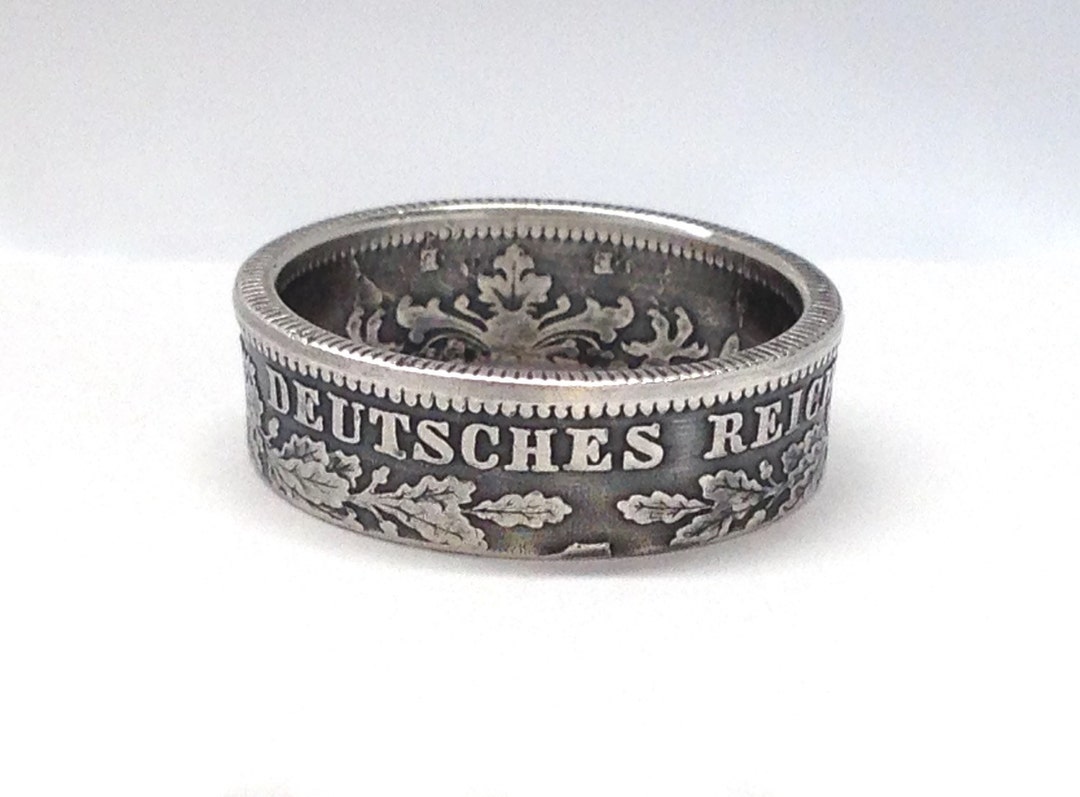 Imperial German (deutsches Reich) 1 Mark Ring - Etsy