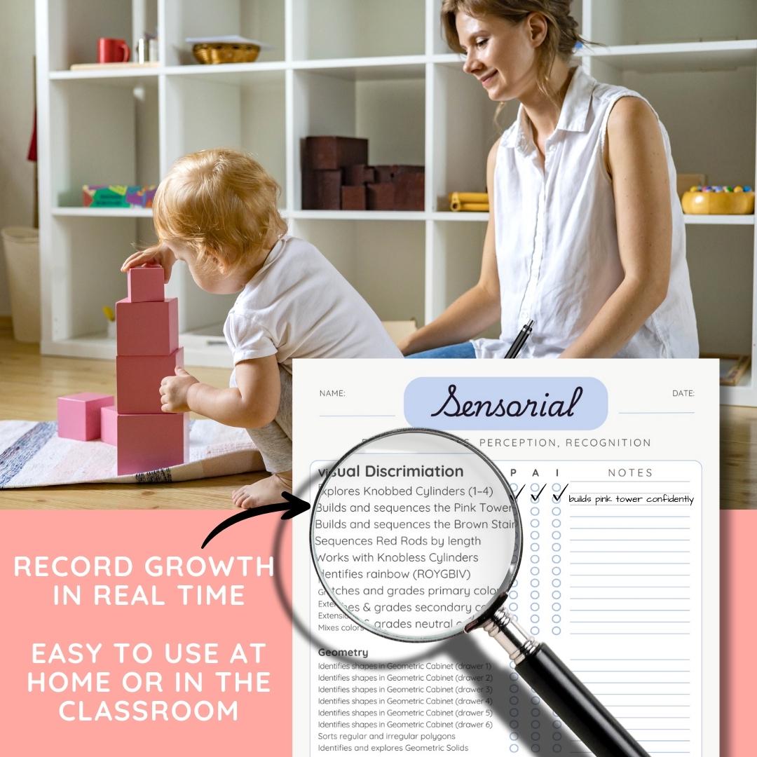 Montessori Record Keeping Tracker, Montessori Curriculum Checklist ...