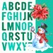 Christmas Alphabet PNG, Watercolor Christmas Clipart, Watercolor ...