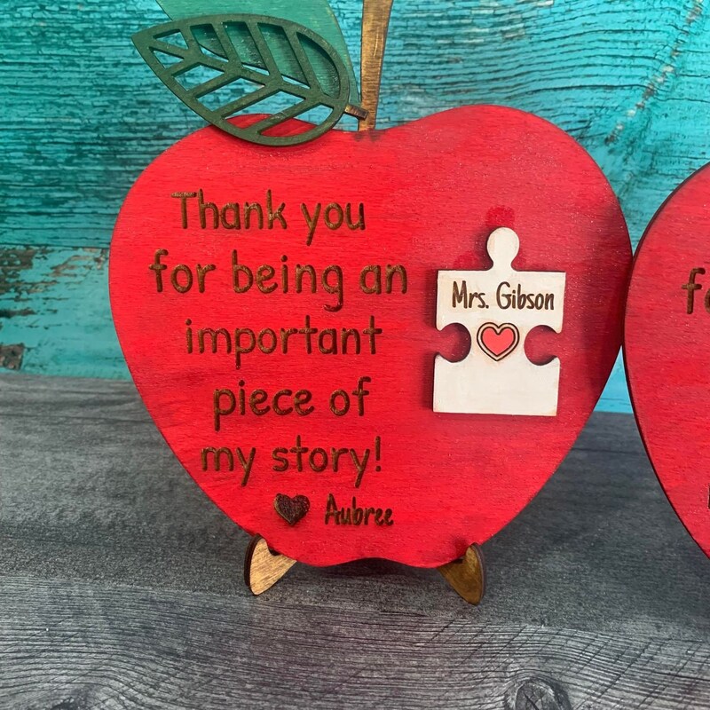 Apple Teacher - Etsy