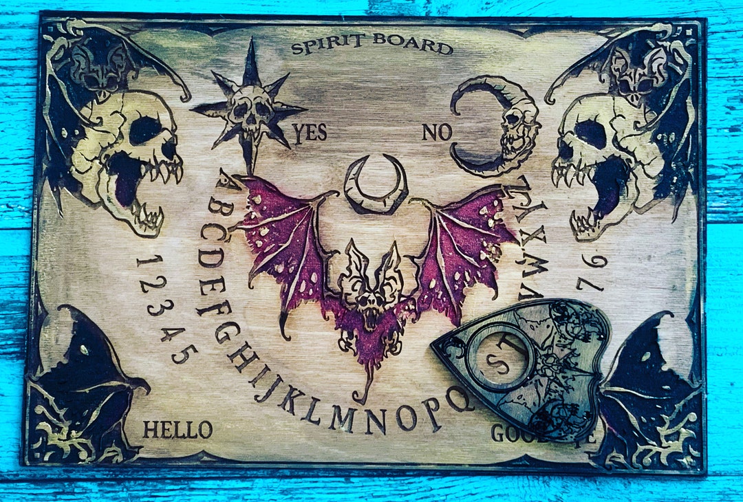 Bat Gothic Spirit Board, Gothic Decor, Gothic Christmas Gift, Unique ...