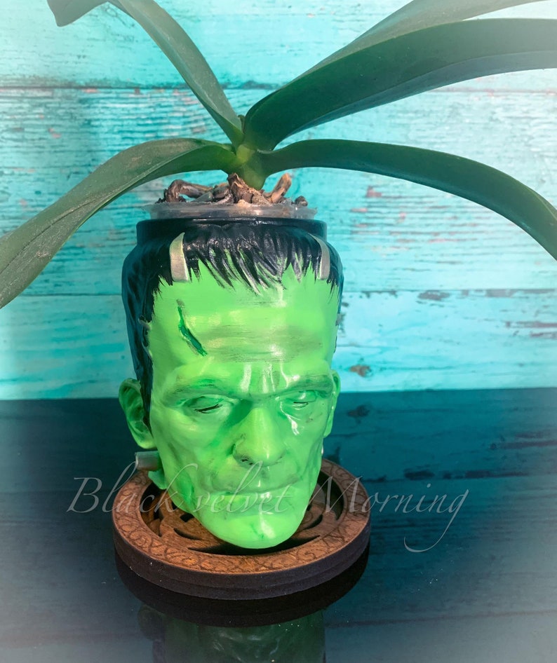 Frankenstein Planter, Monster Planter Pot, Head Planter, Classic ...