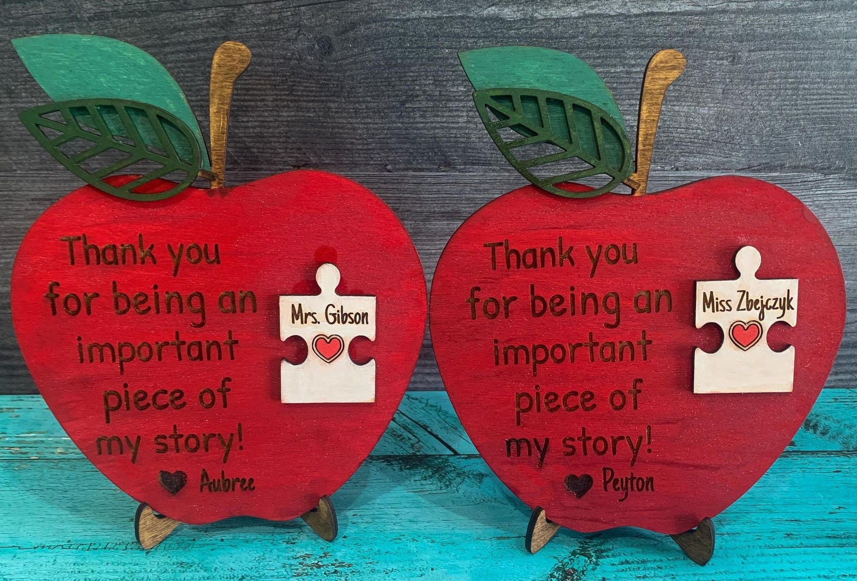 Thank You for Being Part of My Story, Teacher Appreciation Gift ...