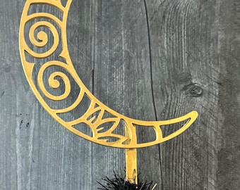 Tree Topper, Christmas Moon - Etsy