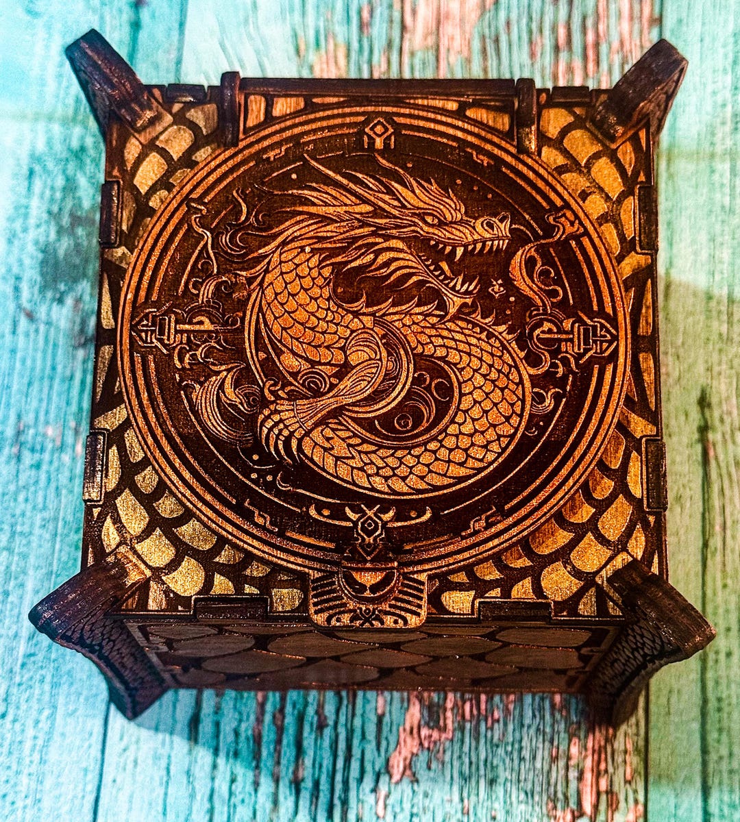 Dragon Box, Smudge Box, Jewlery Box, Incense Box, Dragon Gift Box ...