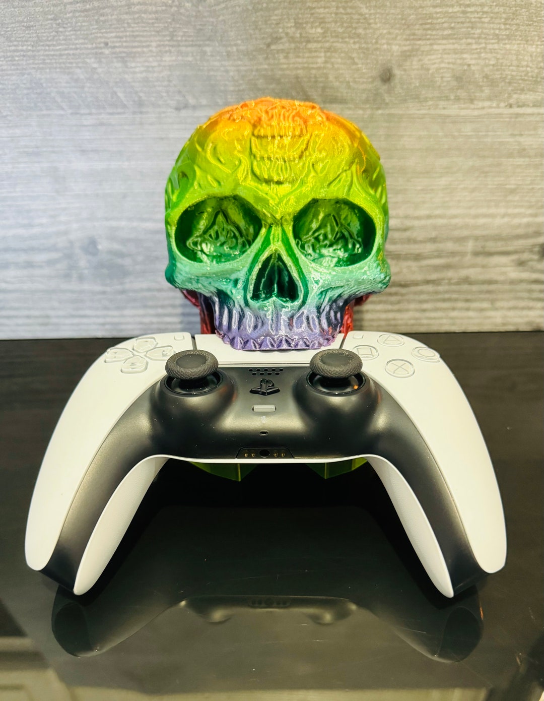 Skull Controller Holder Dock Compatible With the PS5 Controller. Gift ...