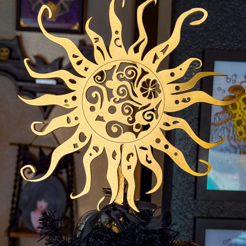Tree Topper Witchy Pagan - Etsy