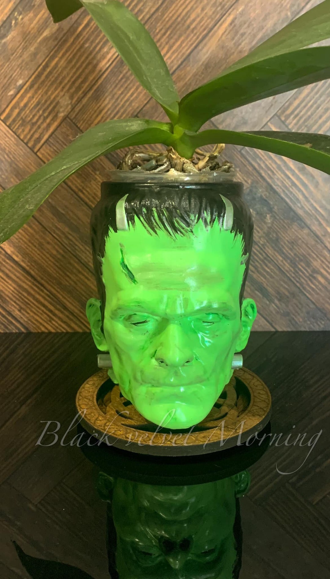 Frankenstein Planter, Monster Planter Pot, Head Planter, Classic ...