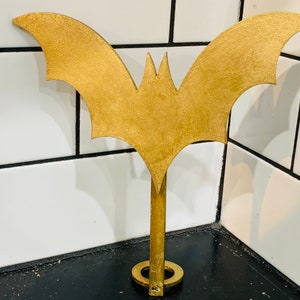 Bat Gothic Christmas Tree Topper, Spooky Tree Toppee , Goth Decor ...