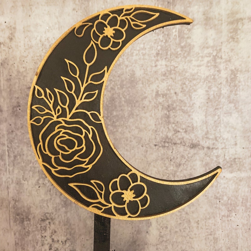 Moon and Tree - Etsy