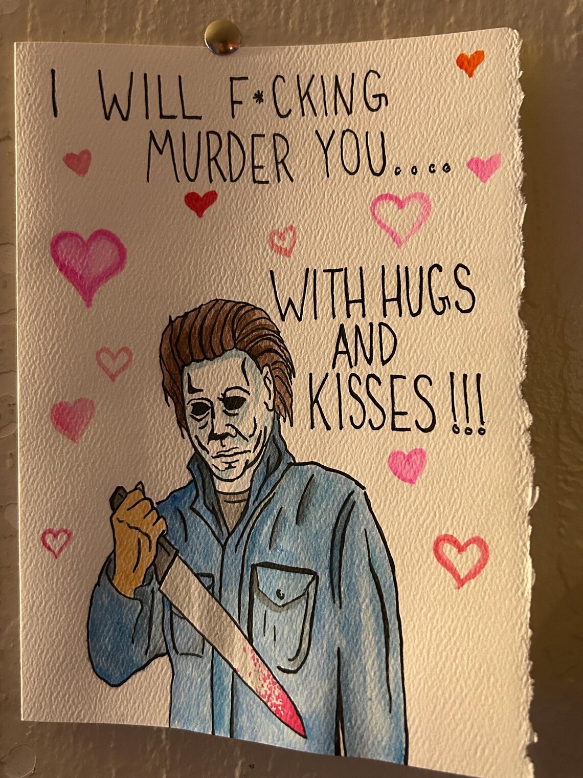 Michael Myers’s Card - Etsy