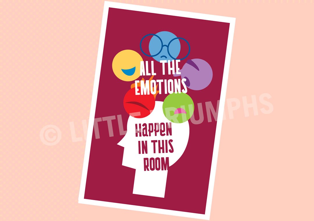 Inside Out Emotions, Print, Instant Download - Etsy