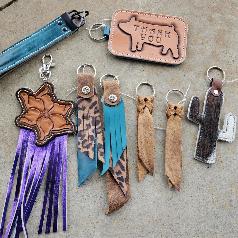 Western Keychains - Etsy