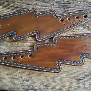 Custom Order Lightning Spur Straps, Choose Your Color Spur Straps, Dove ...