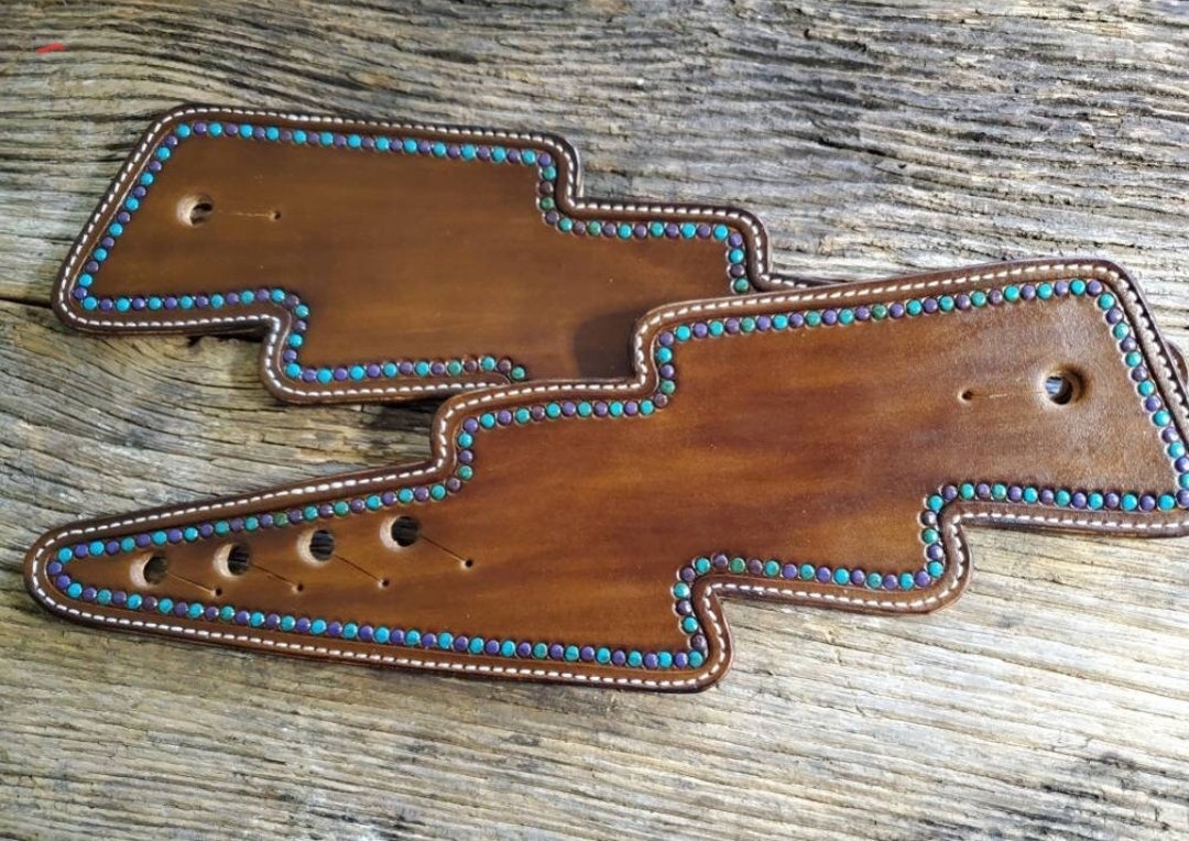 Digital Pattern, Dove Wing Lightning Bolt Spur Strap Pattern, Spur ...