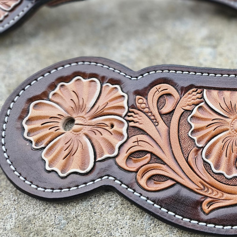 Spur Strap Leather Patterns - Etsy