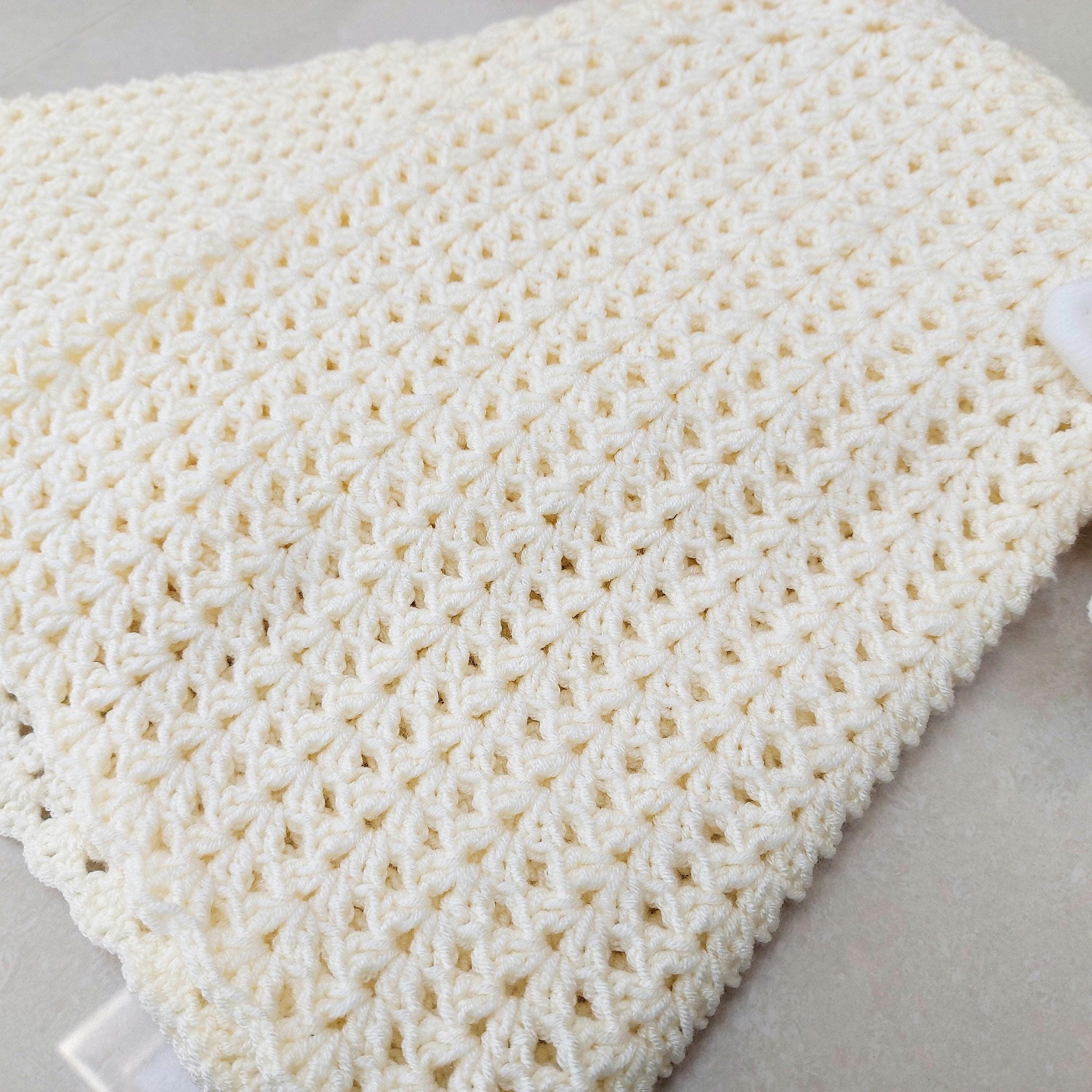 Square Baby Shawl Crochet Pattern-special Occassion DK Crochet Baby ...