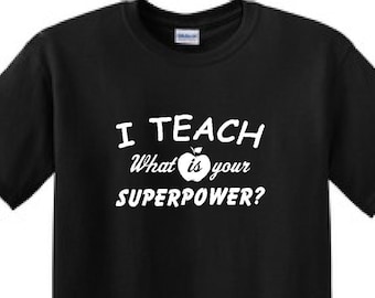 I Teach Statistics Whats Your Superpower Gift T-shirt - Etsy