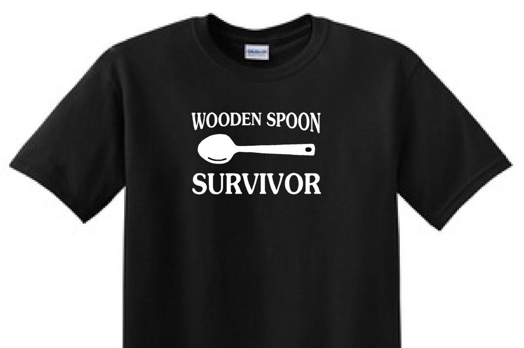 Wooden Spoon Survivor Funny T Shirt Etsy