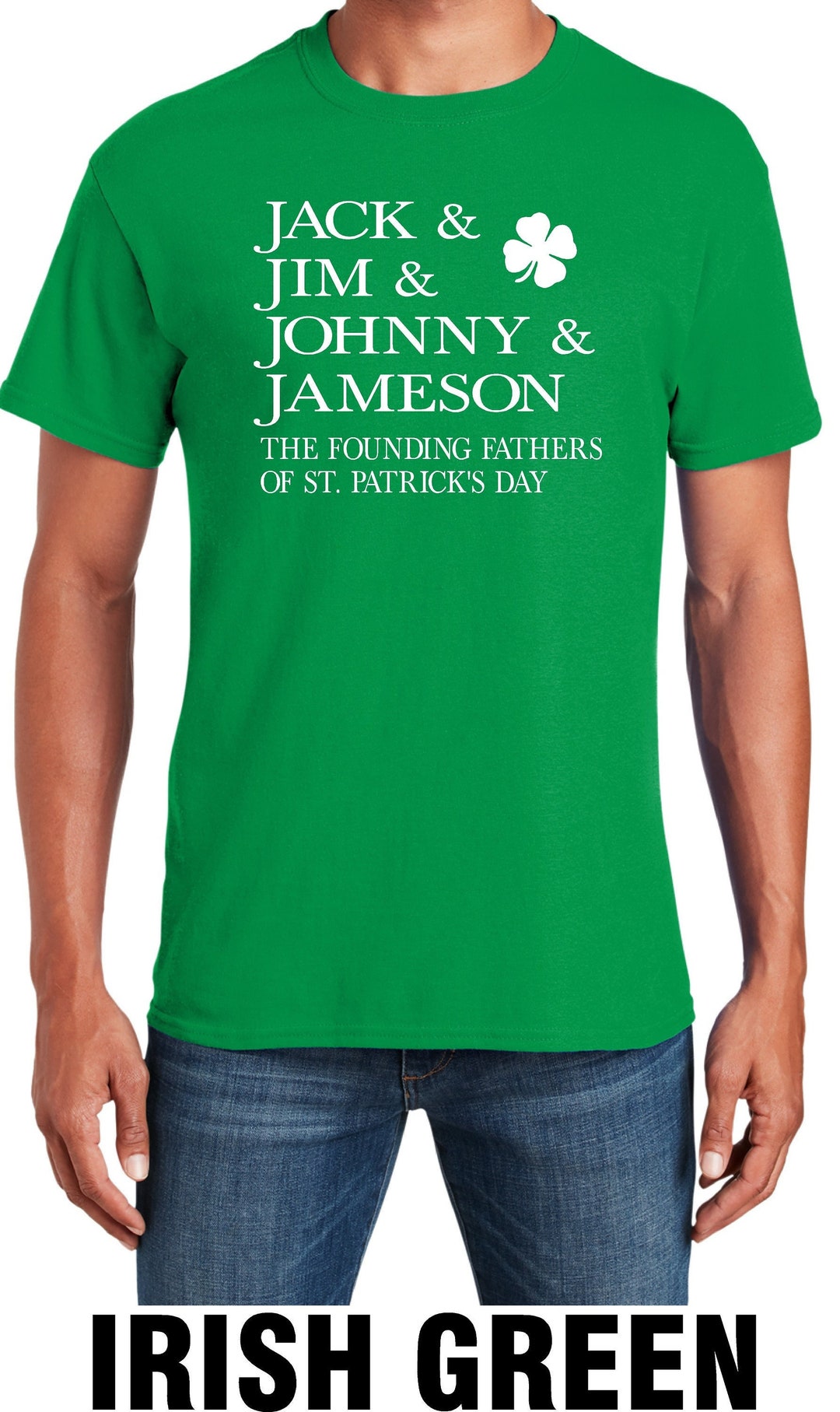 Jack Jim Johnny And Jameson St Patricks Day Tee Funny St Patricks