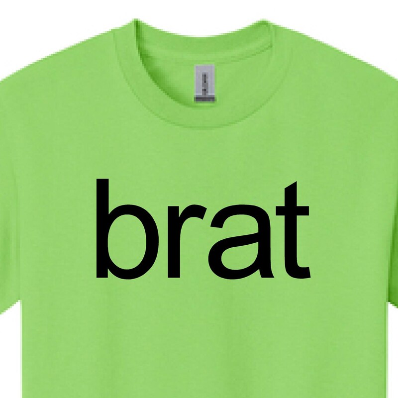 Brat Shirt - Etsy