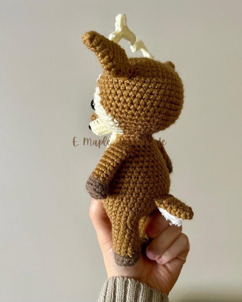 Crochet Deer Pattern: Suburban Deer / Amigurumi / Deer Pattern / PDF ...