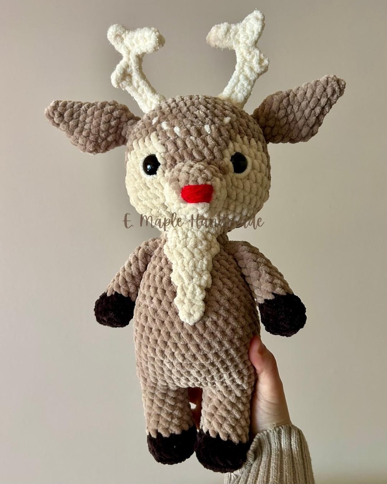 Crochet Deer Pattern: Suburban Deer / Amigurumi / Deer Pattern / PDF ...