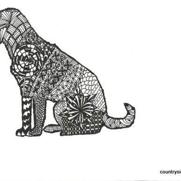 Zentangle Inspired - Etsy UK