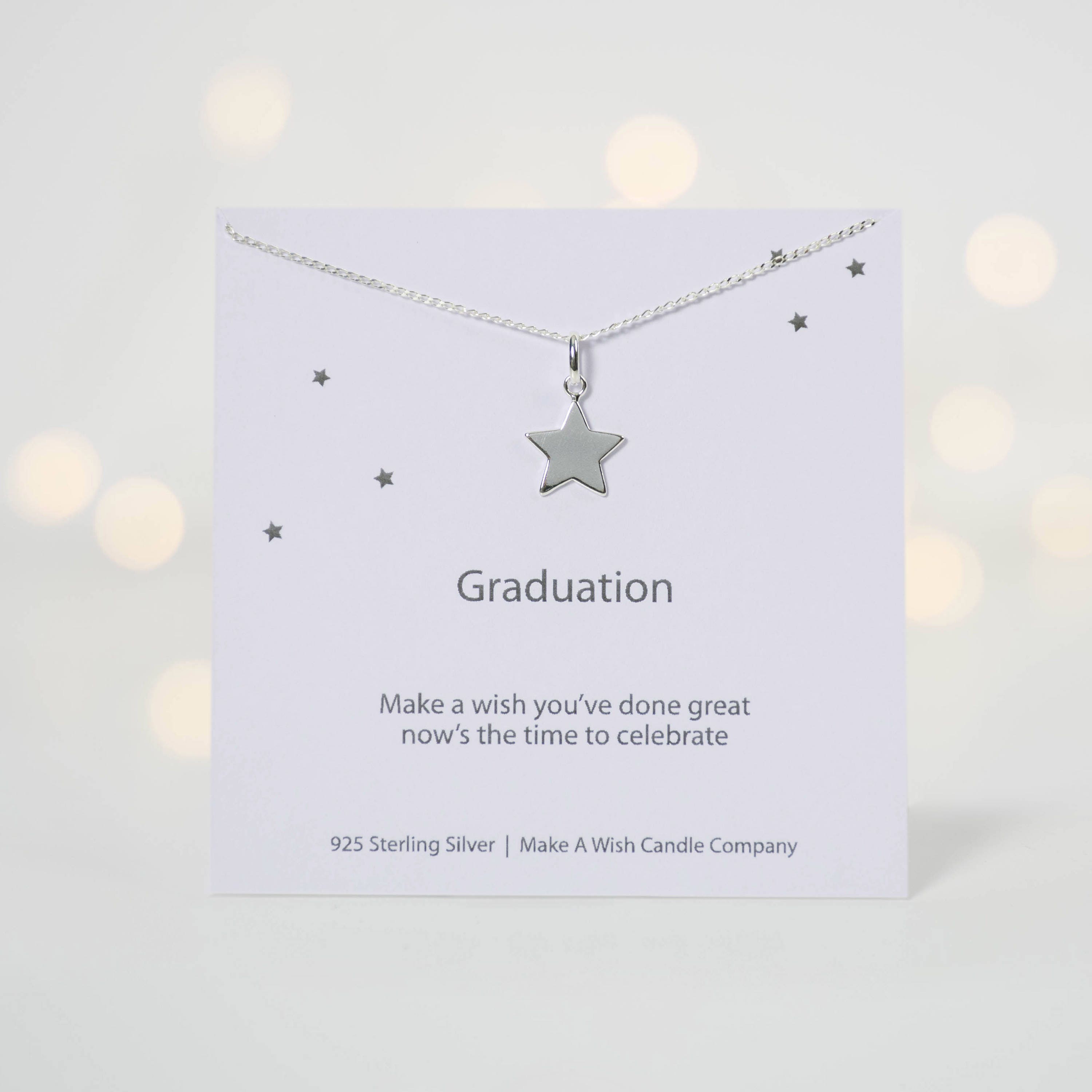Graduation Star Necklace, Graduation Gift for Her, College Leaver Gift ...