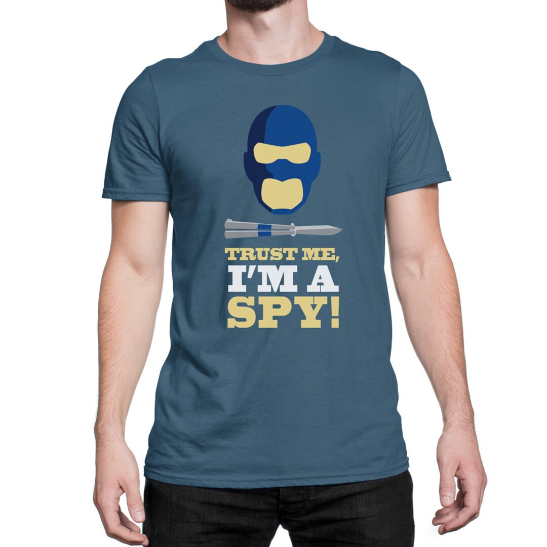 Team Fortress 2 Blu Spy Tee - Etsy