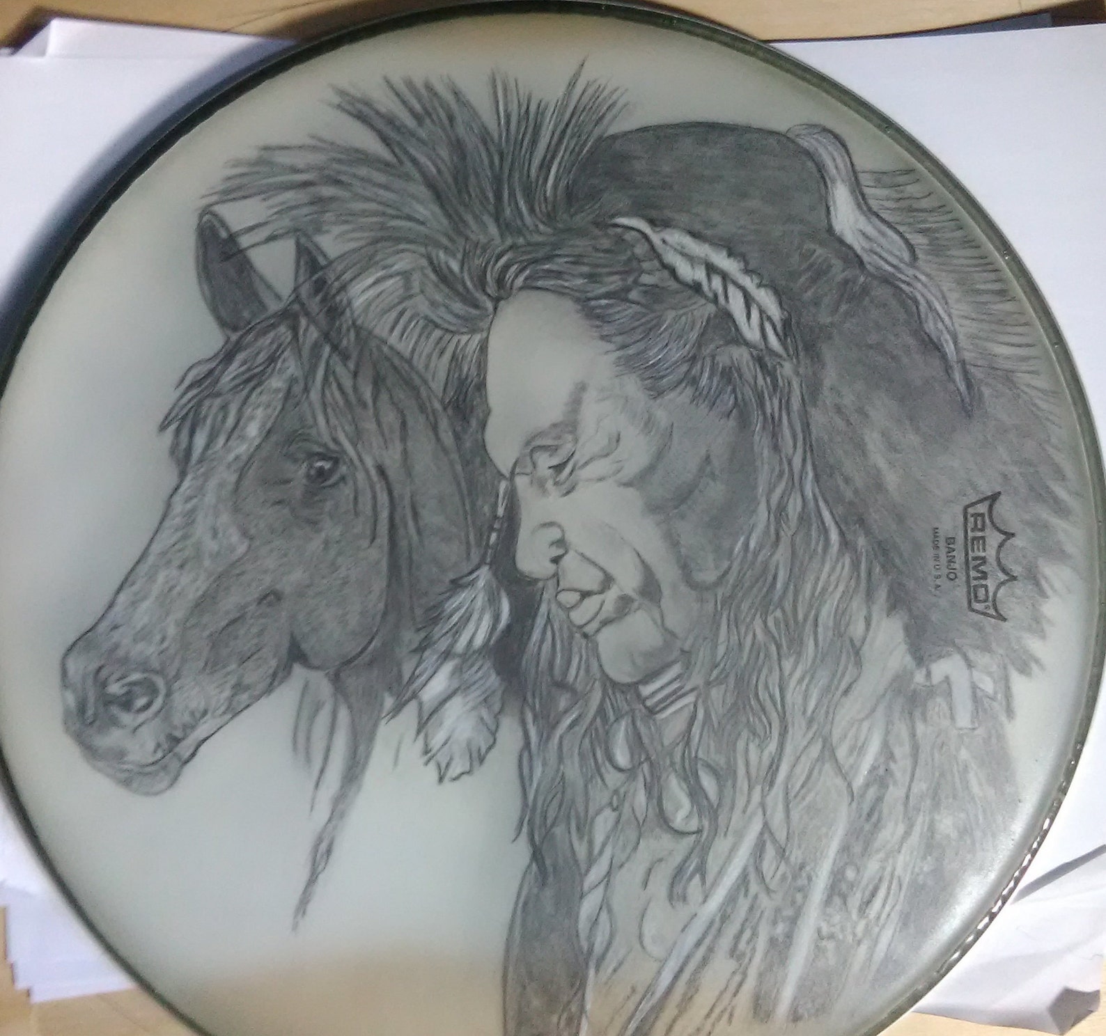 Custom Banjo Head Design | Musical Instrument | Unique Design - Etsy