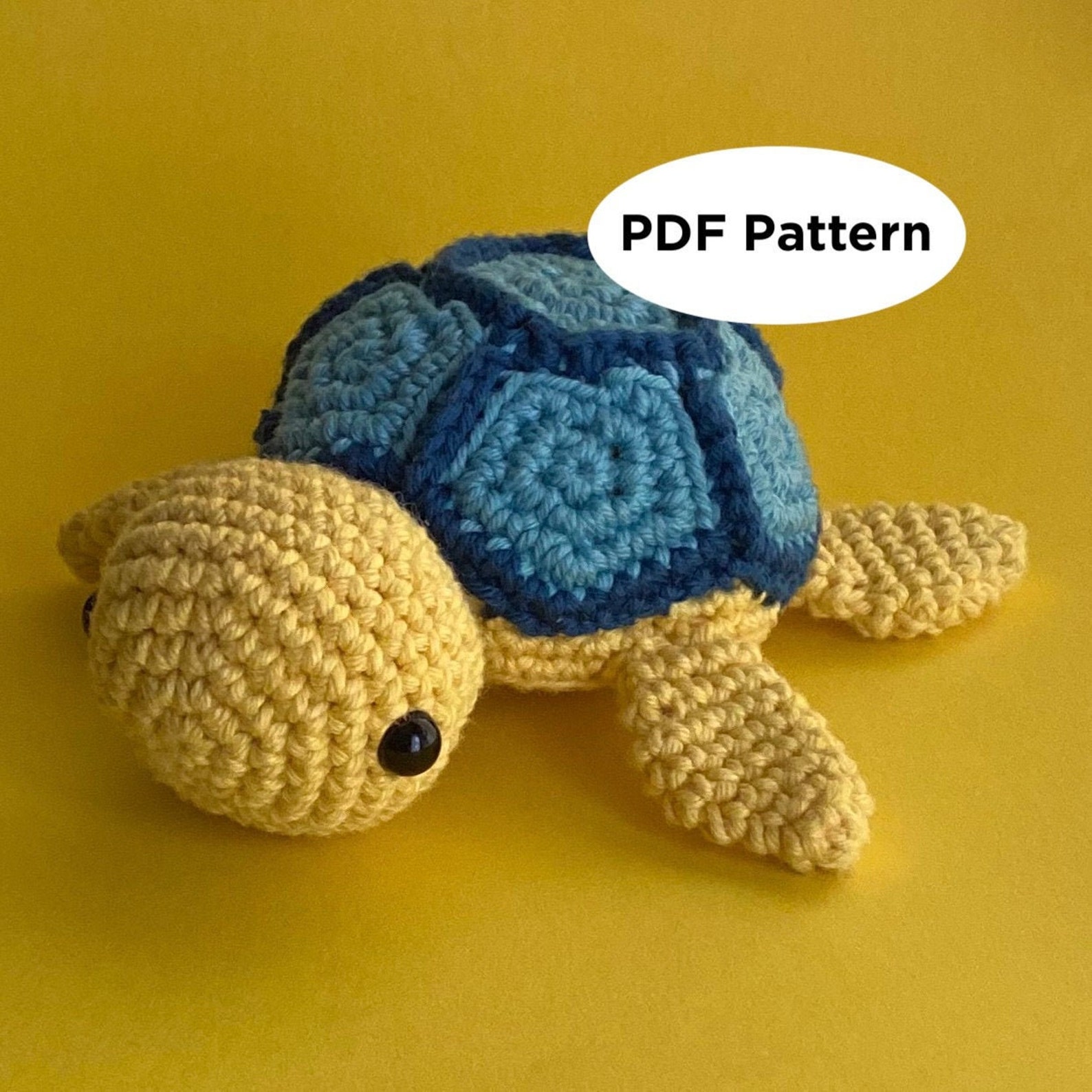 PATTERN Tina the Turtle Amigurumi Plush Crochet Pattern in - Etsy
