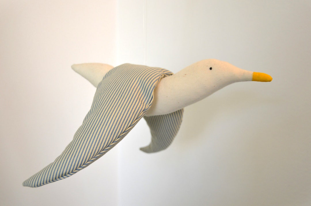 Flying Seagull Hanging Mobile Toy, Baby's Room Decor - Etsy