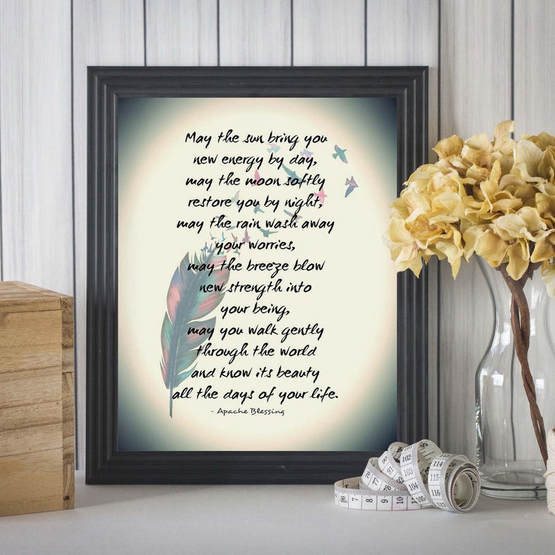 Apache Blessing - Etsy
