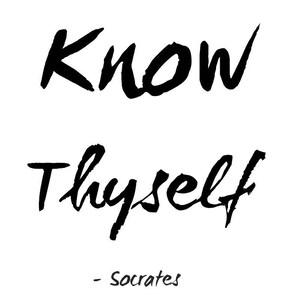 Socrates Quote, Know Thyself, Philosopher, Inspirational Quote Print ...