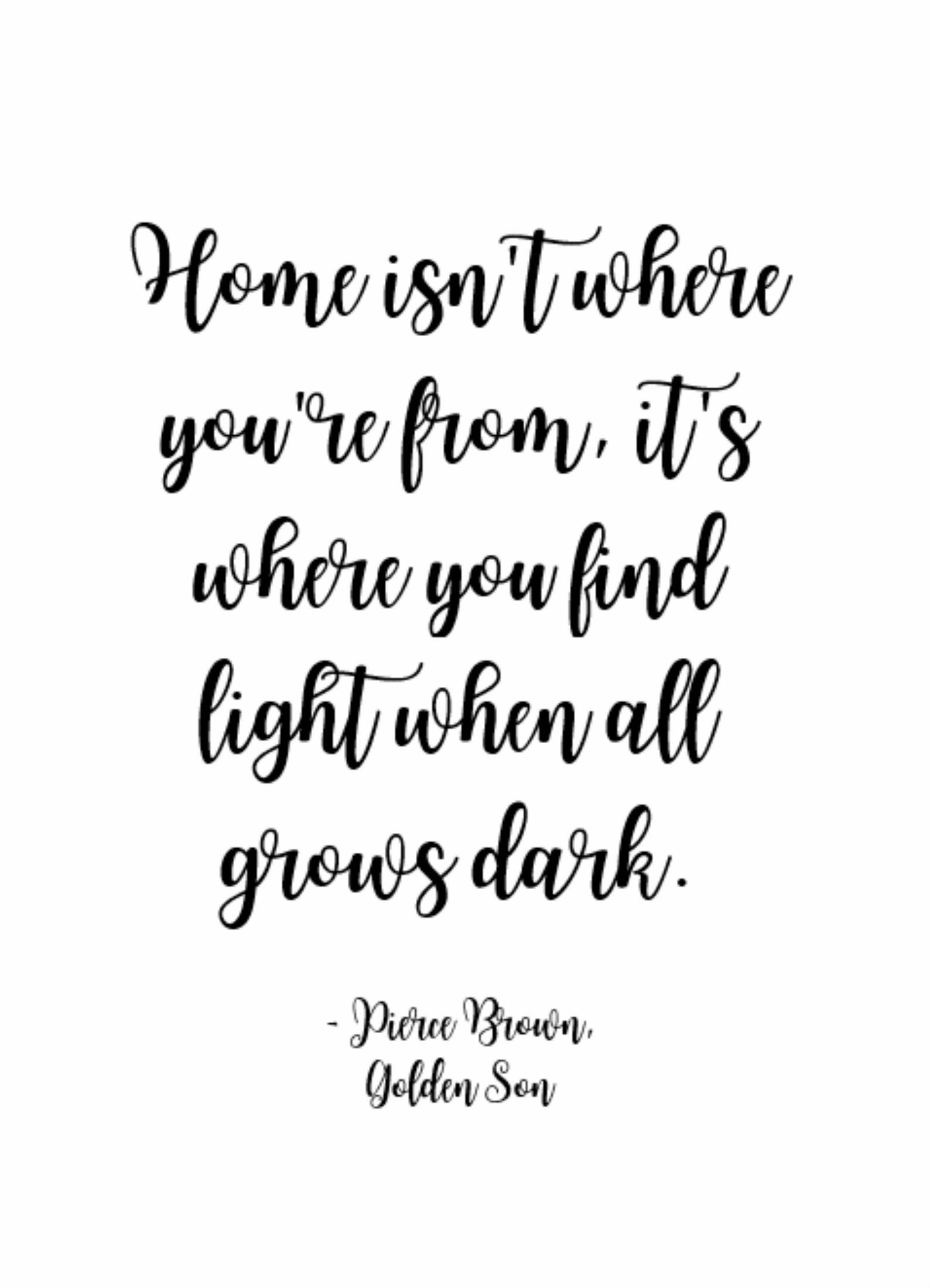 Home Quote Print Home Quotes Home Prints Home is Where You - Etsy