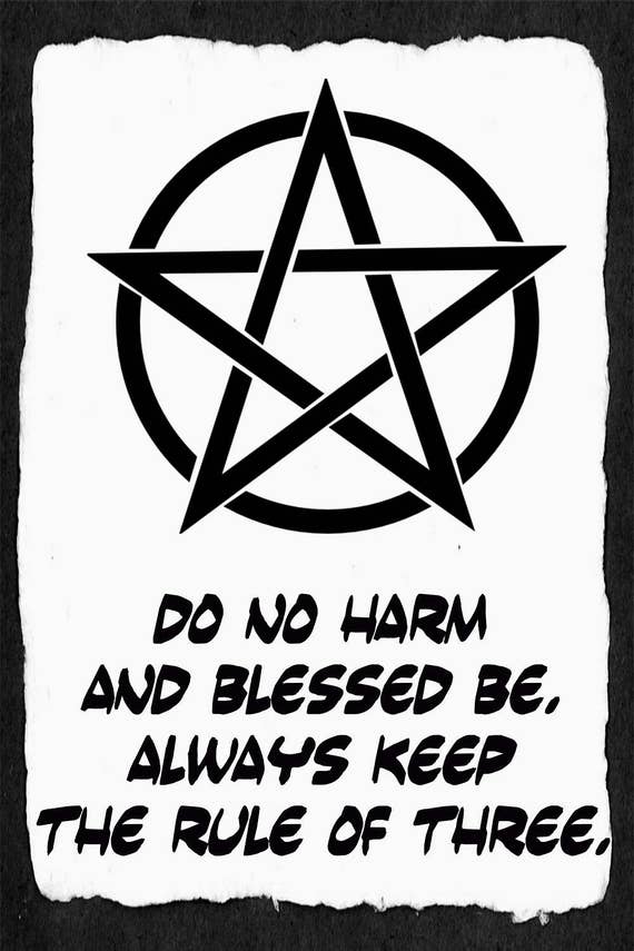 Wiccan Rule Of Three