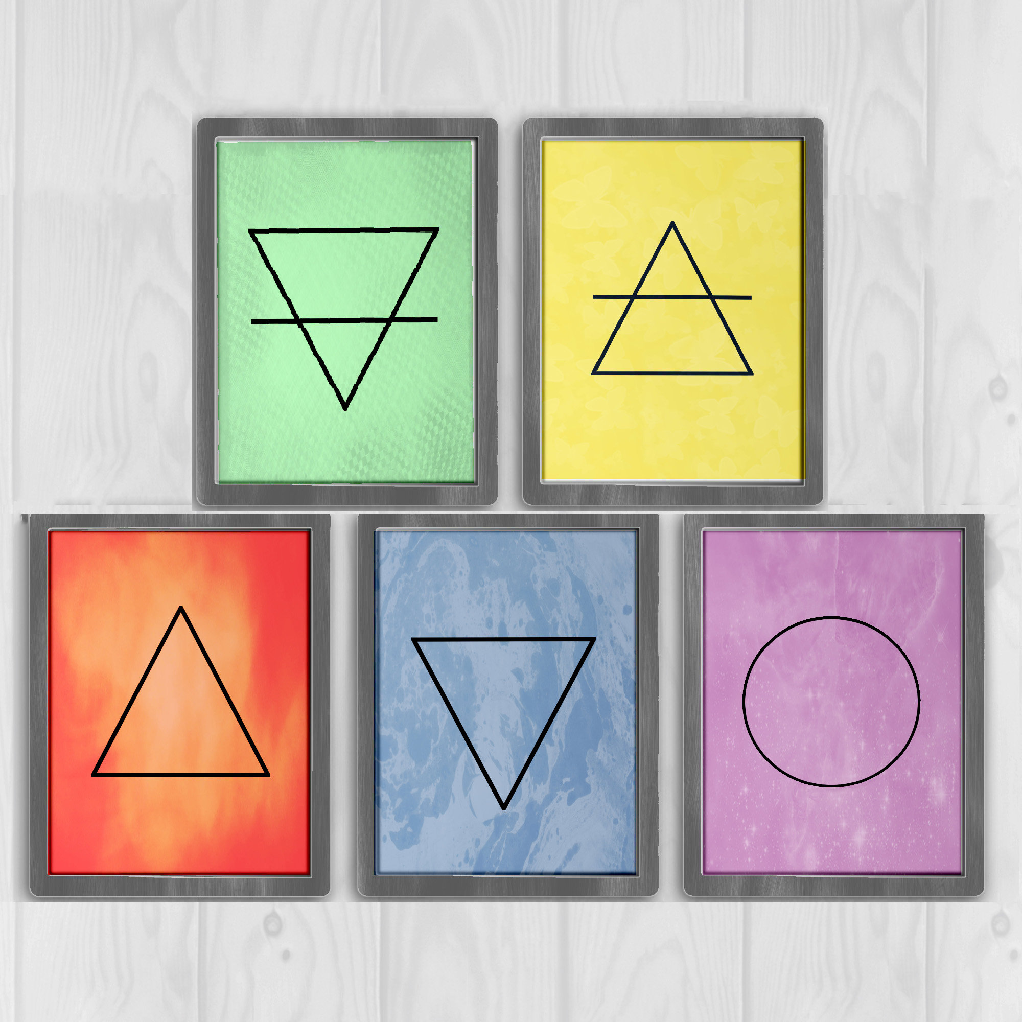 Elemental Magic Symbols