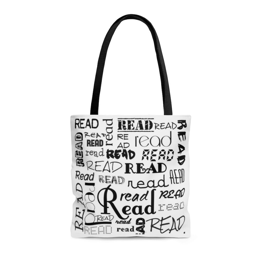 Read Tote Bag Book Club Bag Library Tote English Major | Etsy
