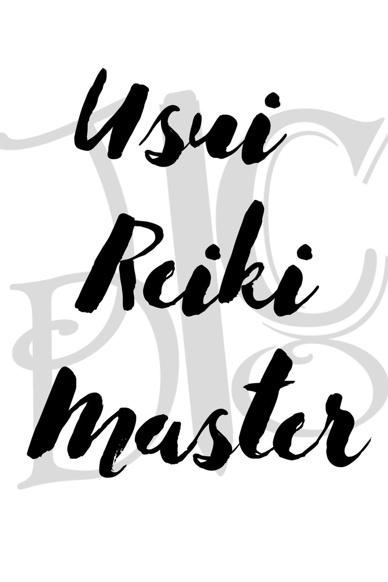 Usui Reiki Master SVG Files Reiki SVG PNG Digital Printable - Etsy