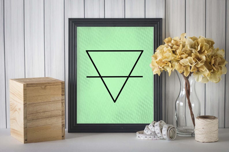 Earth Element Print, Earth Sign Zodiac, Elemental Magic, Earth Alchemy ...